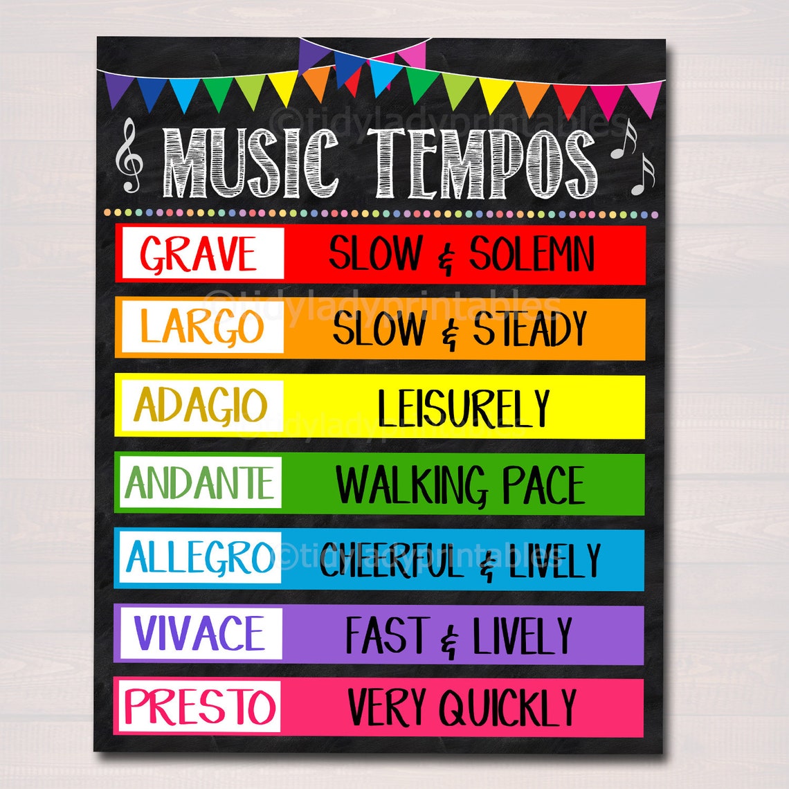 Set of 2 Music Teacher Classroom Printable Posters Band Class - Etsy