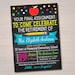 Editable Teacher Retirement Invitation Chalkboard Printable Digital ...