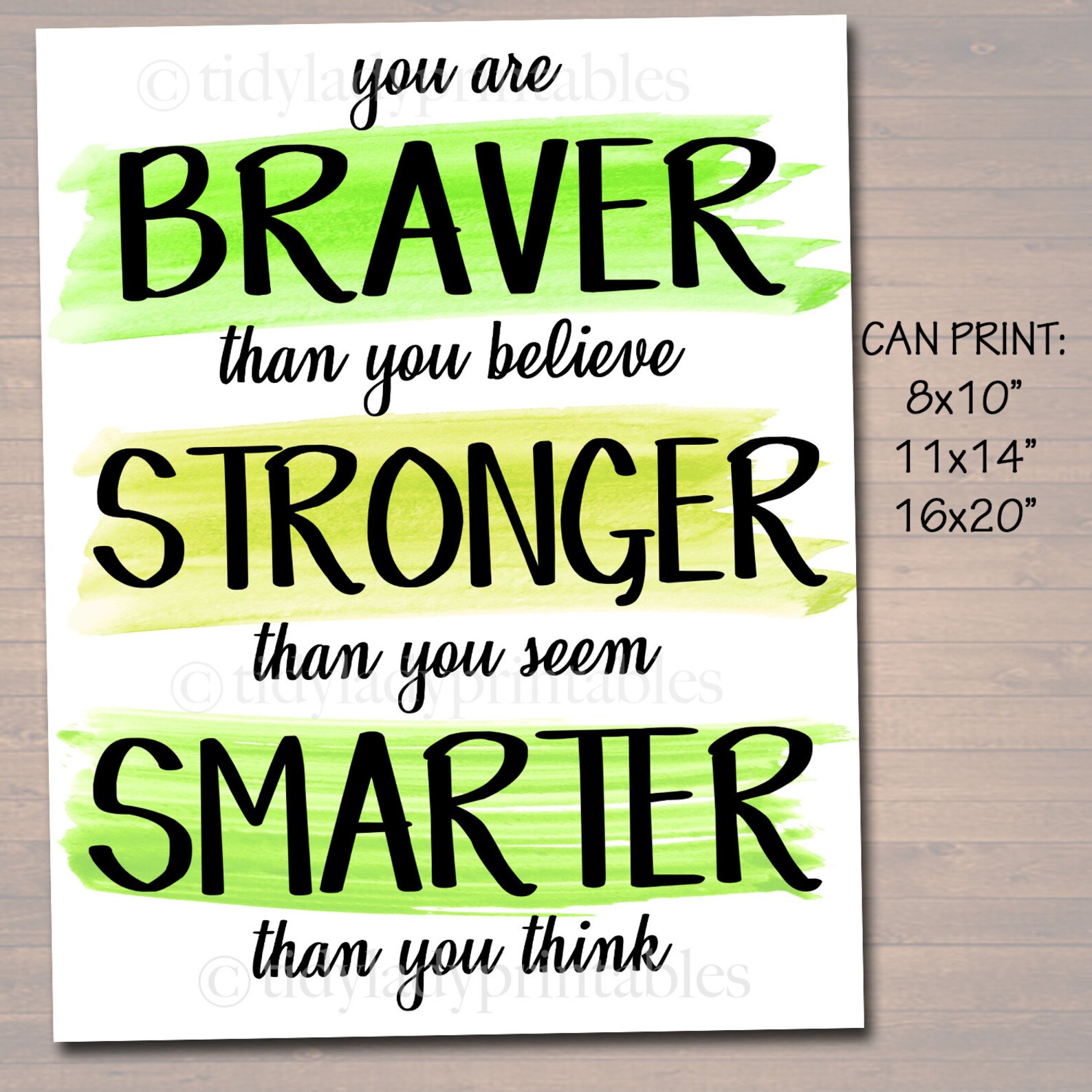 Inspirational Watercolor Printable Poster School Counselor - Etsy