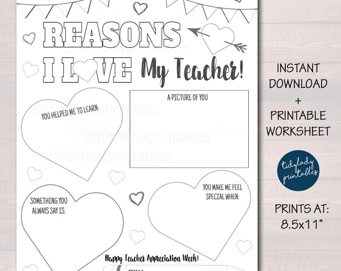 TidyLadyPrintables - Etsy Canada