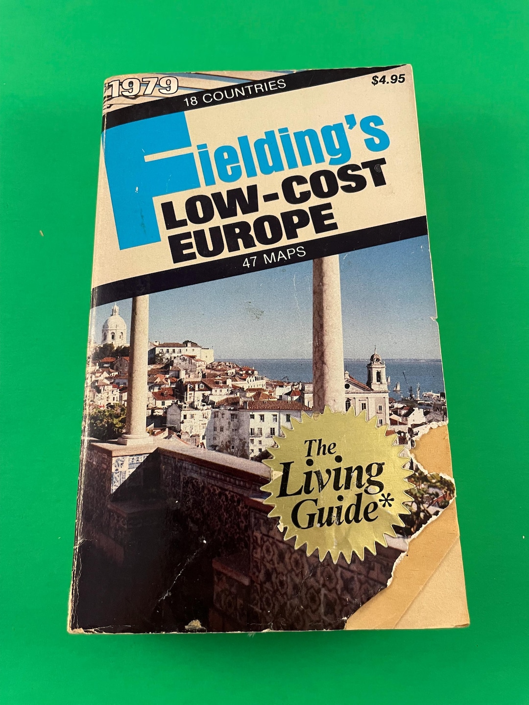 Fielding's Low-cost Europe 1979 Maps Living Guide Vintage Travel Tips ...