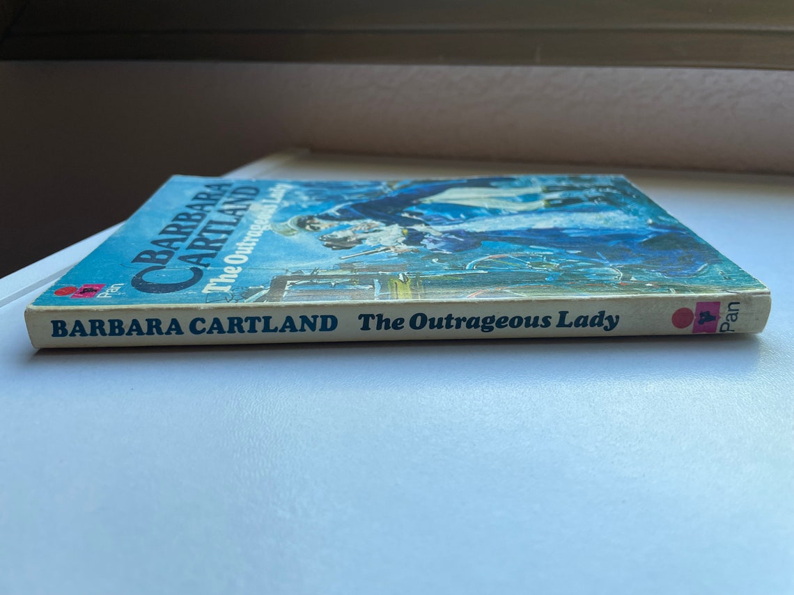 The Outrageous Lady by Barbara Cartland Vintage 1977 Pan Books ...