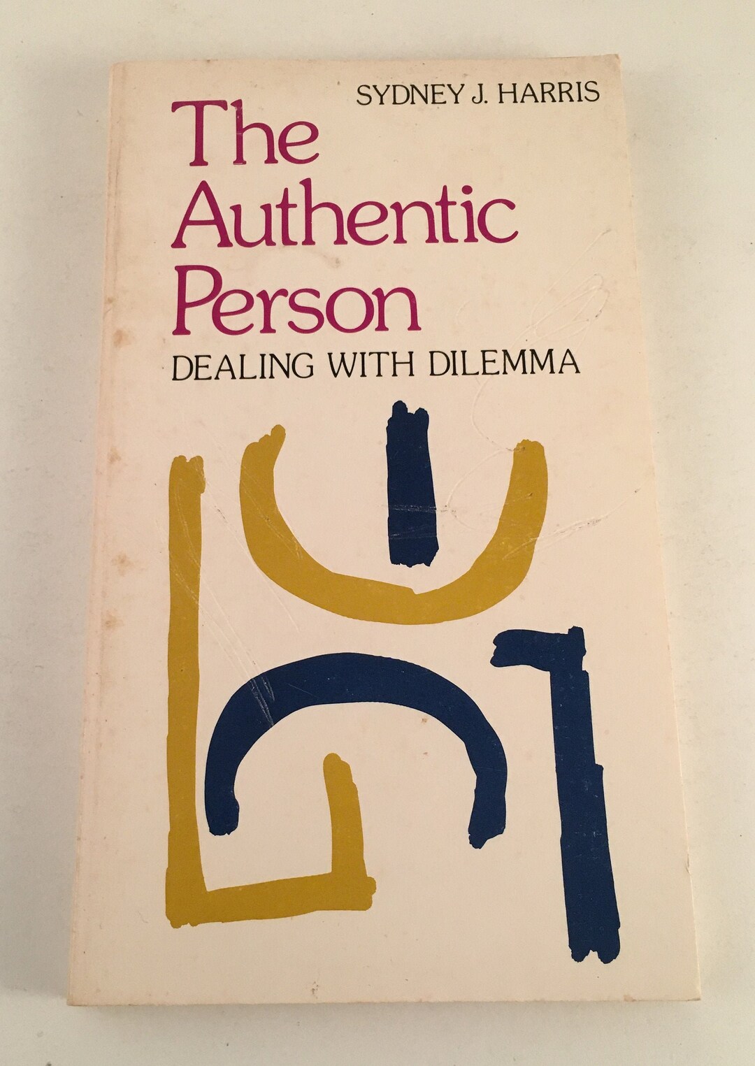 The Authentic Person Dealing with Dilemma by Sydney J. Harris Vintage ...