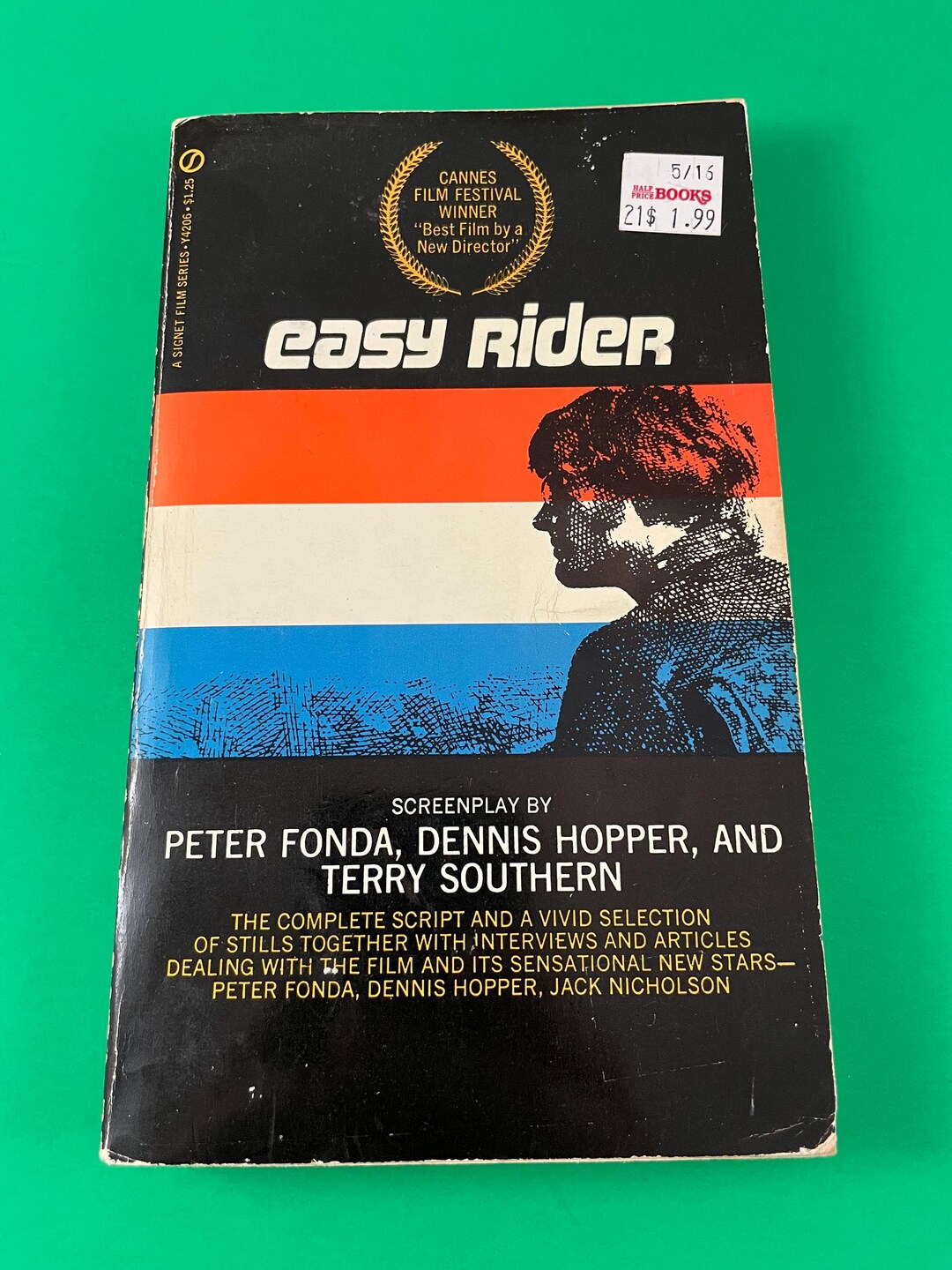 Easy Rider by Peter Fonda Dennis Hopper 1969 Script Photos Signet ...