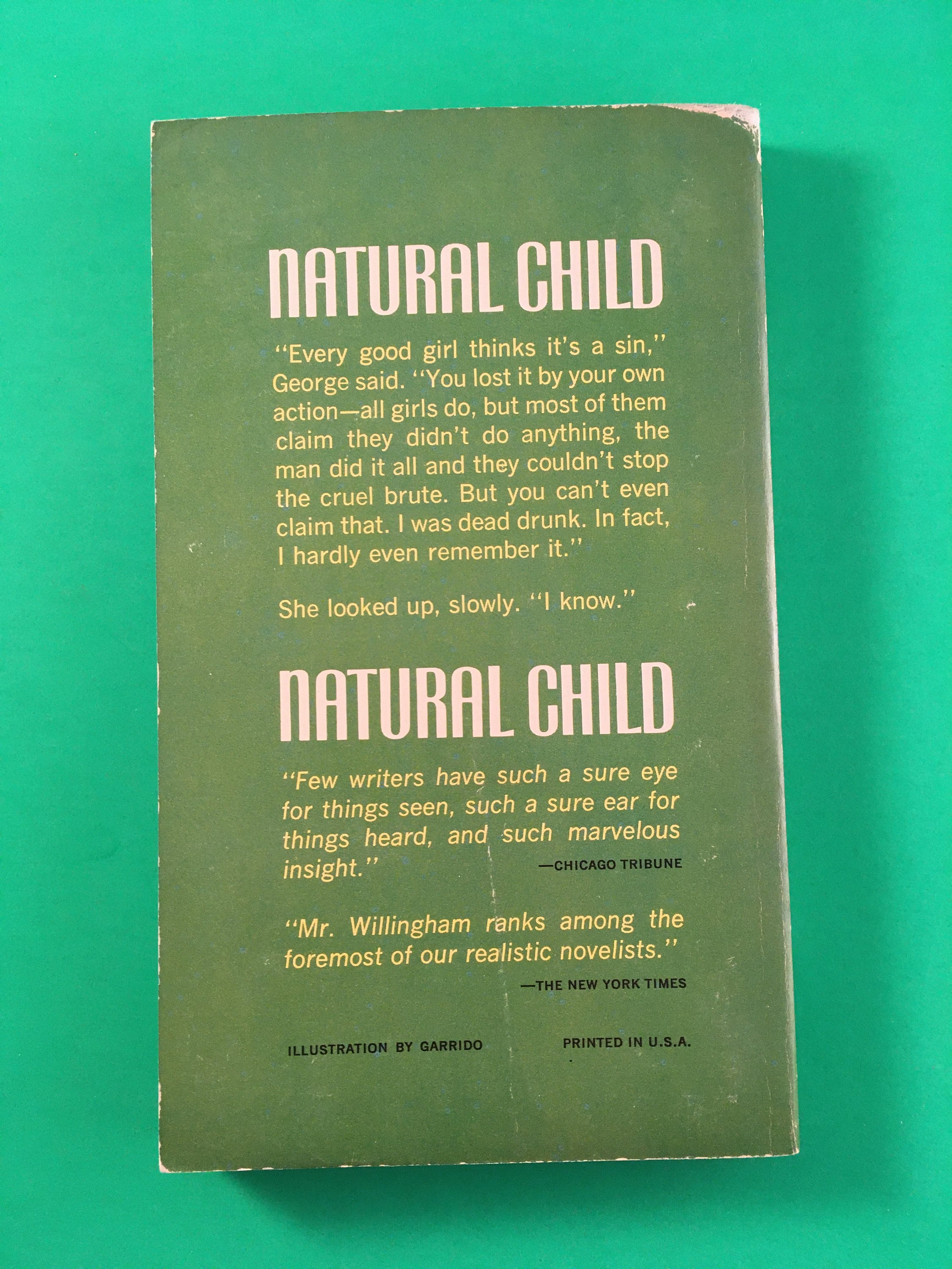 Natural Child by Calder Willingham PB Paperback 1966 Vintage Dell Rare ...