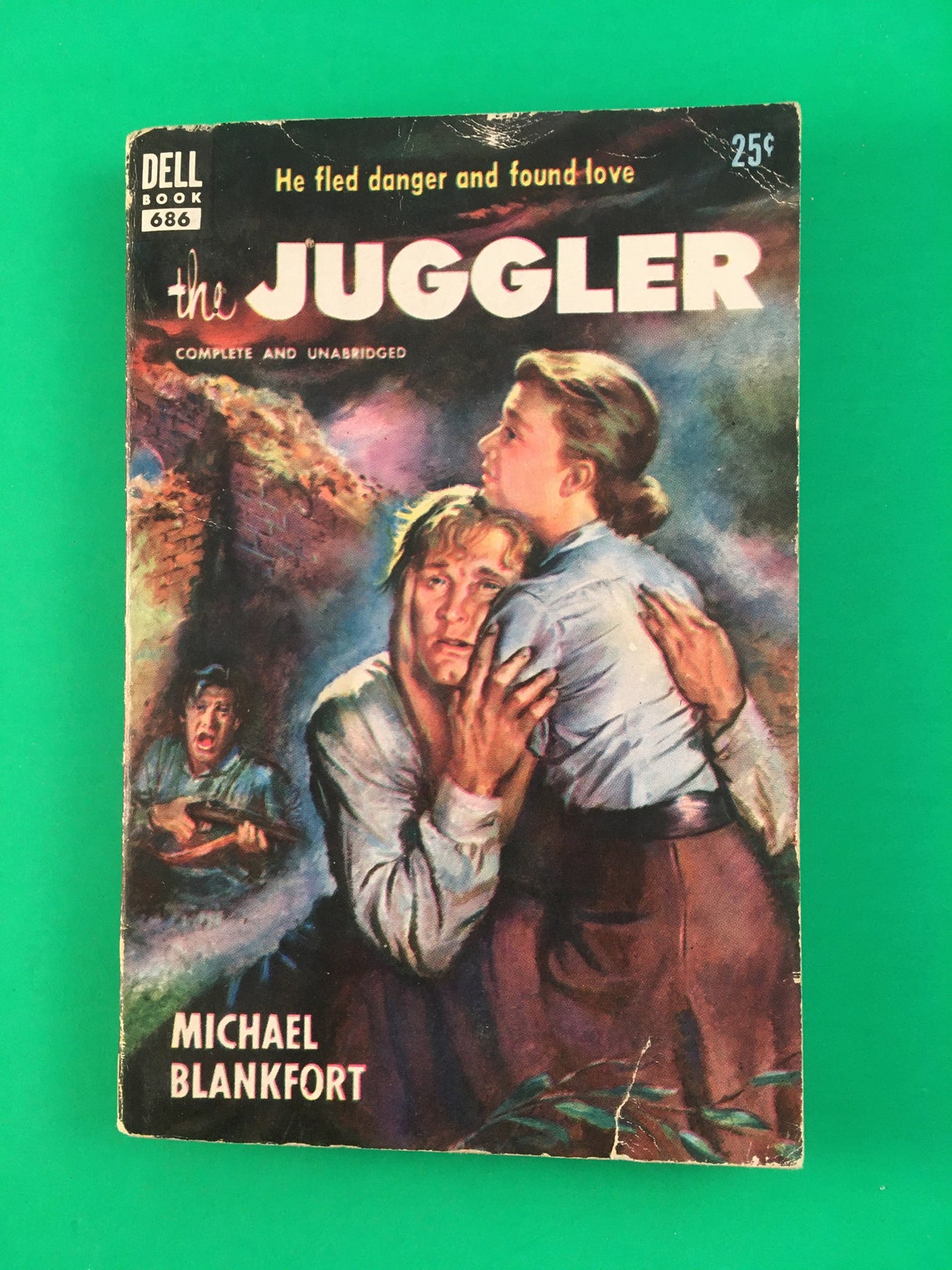 The Juggler by Michael Blankfort PB Paperback 1952 Vintage Crime ...