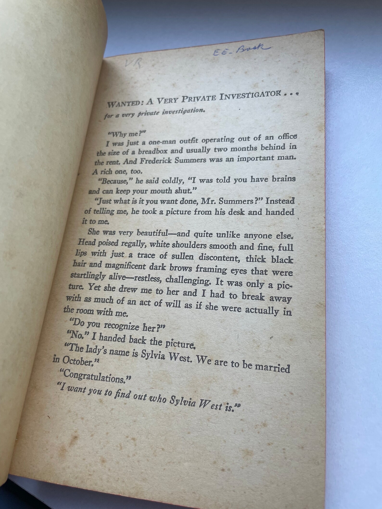 Sylvia E.V. Cunningham Vintage Mystery 1960 Fawcett Crest Movie Tie-in ...