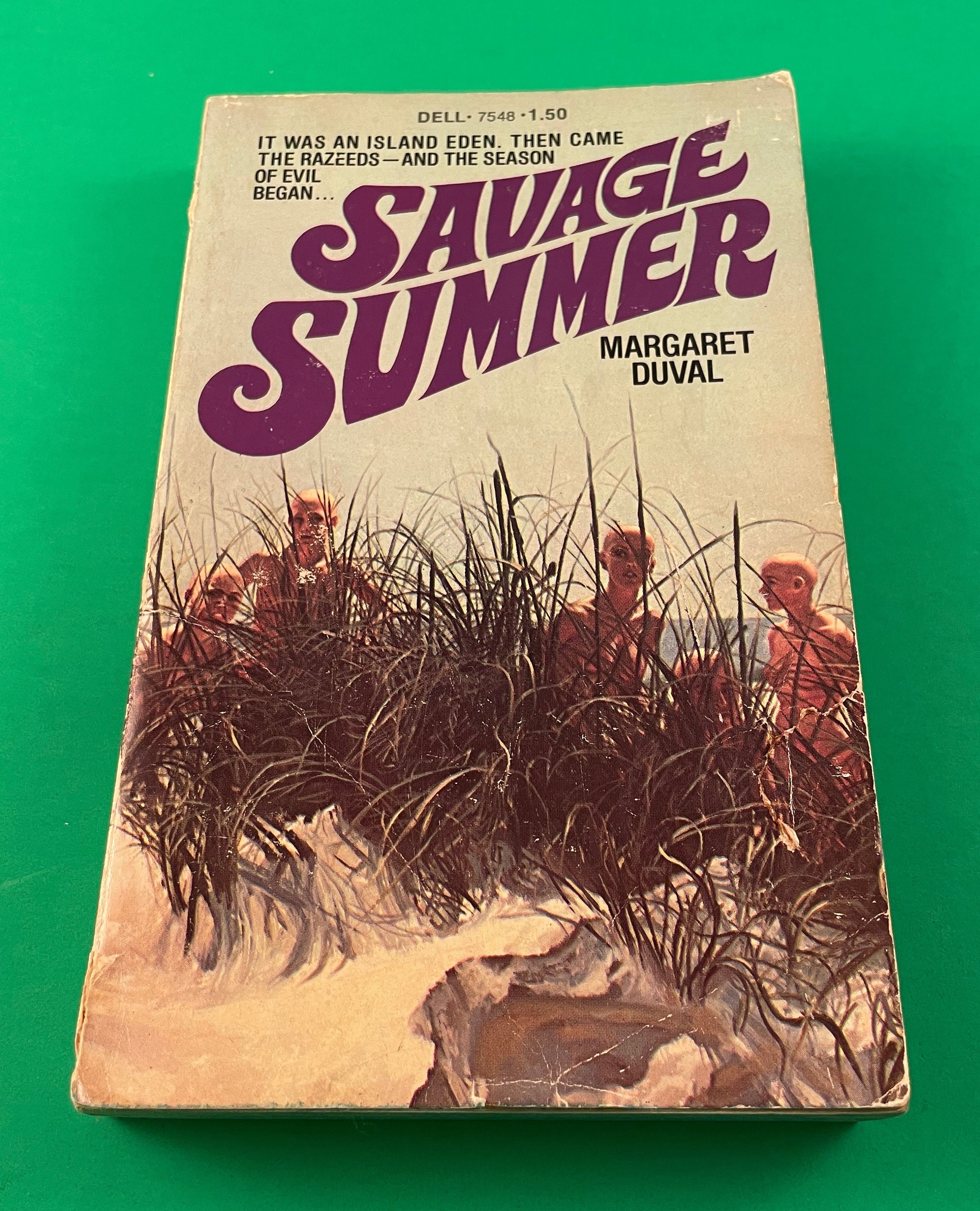 Savage Summer by Margaret Duval Vintage 1976 Dell RARE Horror Paperback ...