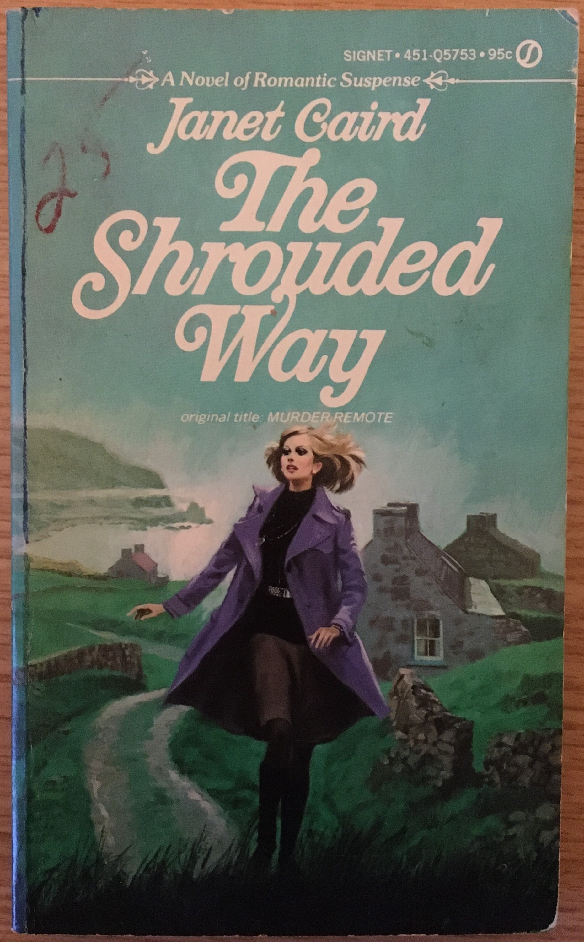 The Shrouded Way by Janet Caird PB Paperback 1974 Vintage Gothic Horror ...