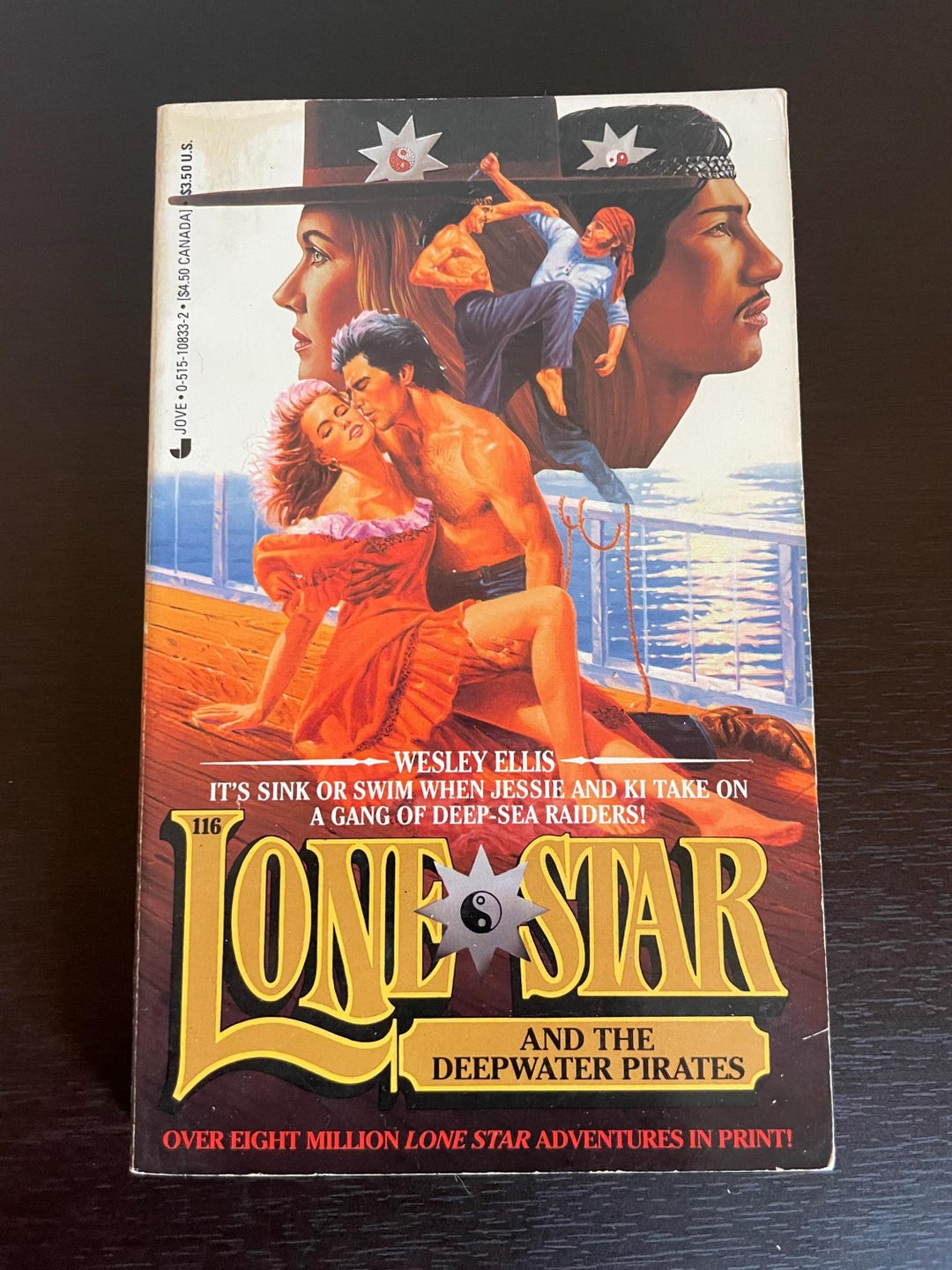 Lone Star and the Deepwater Pirates #116 by Wesley Ellis Jove 1992 ...