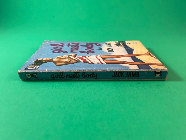 Girl Meets Body by Jack Iams 1947 Dell Mapback Vintage Paperback ...