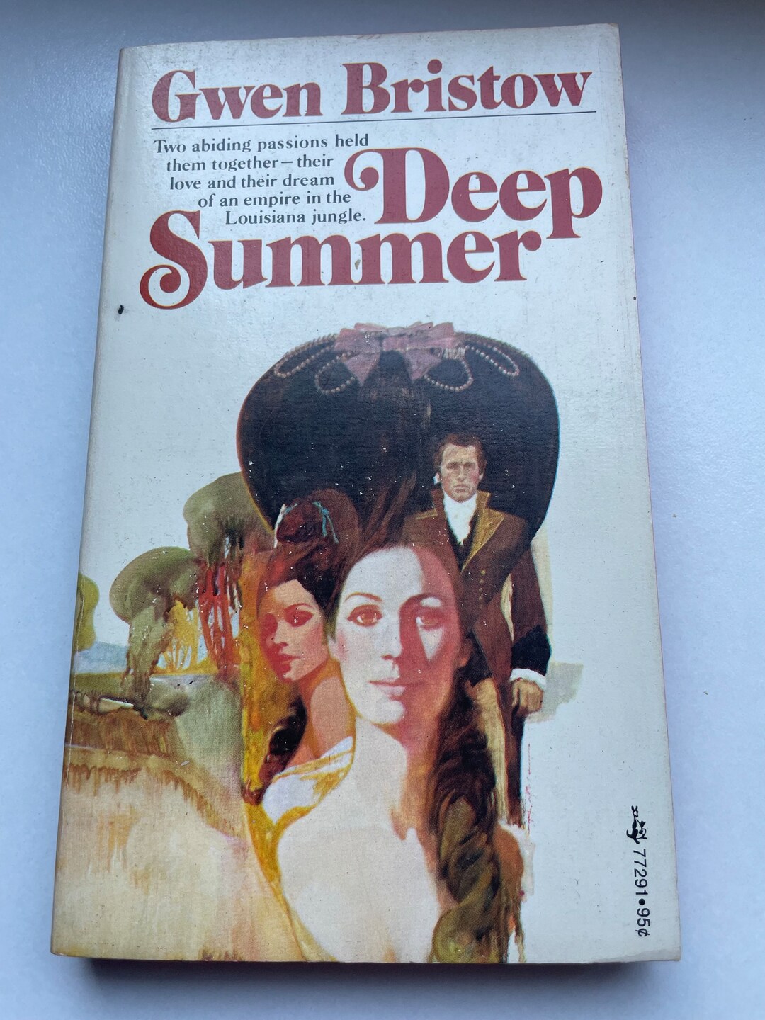 Deep Summer by Gwen Bristow Vintage 1974 Pocket Paperback Plantation ...