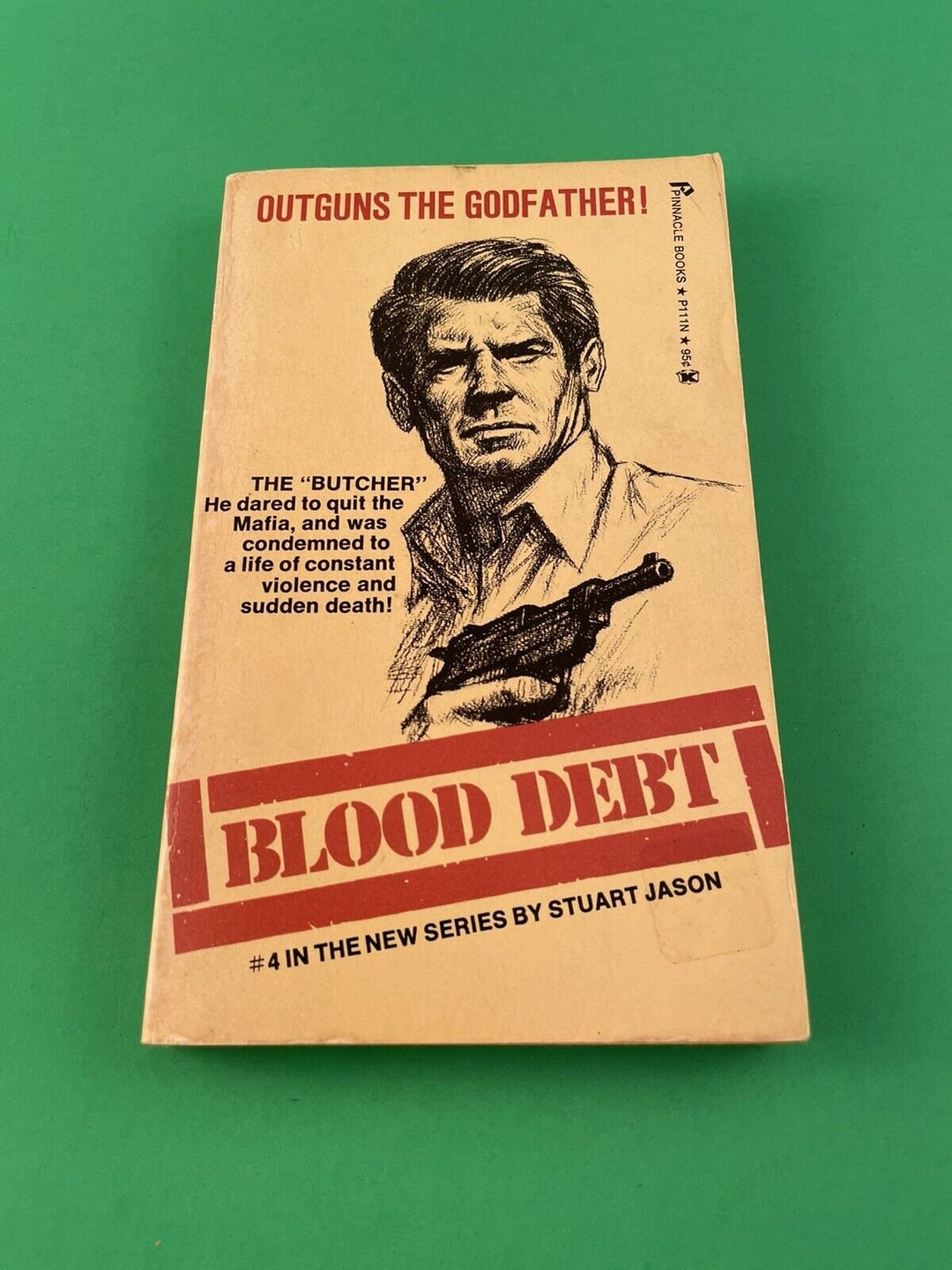 The Butcher Blood Debt 4 by Stuart Jason Vintage 1973 Pinnacle ...