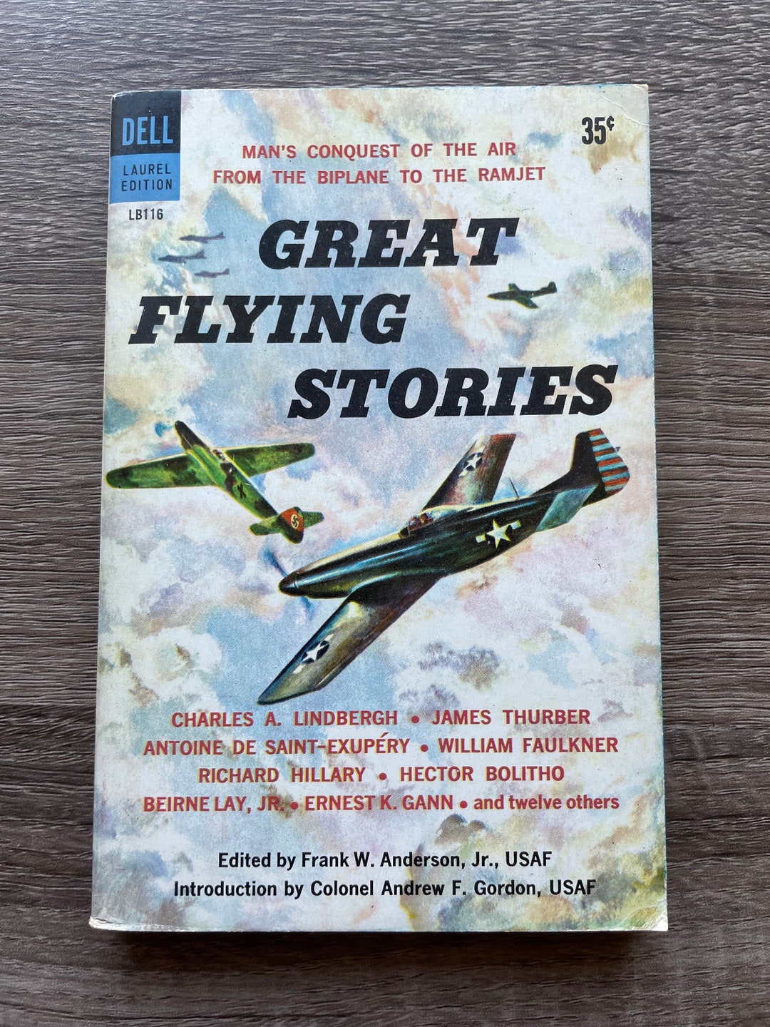 Great Flying Stories Ed. Frank W Anderson Vintage 1958 Dell Laurel ...