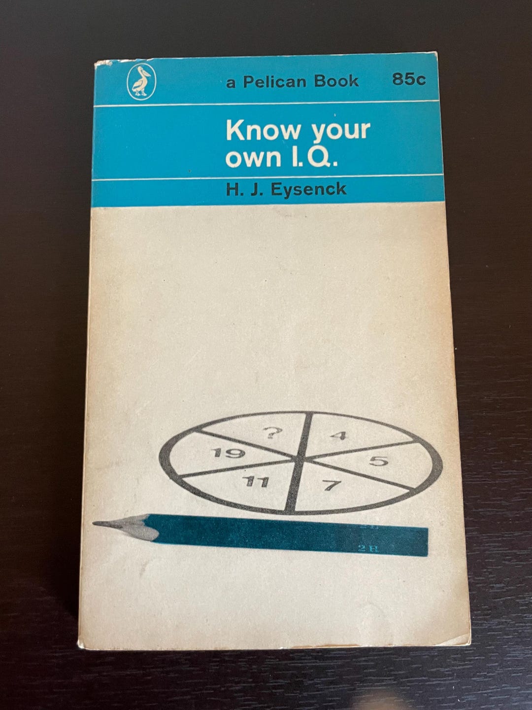 Know Your Own I.Q. IQ by H. J. Eysenck Intelligence Tests Penguin ...