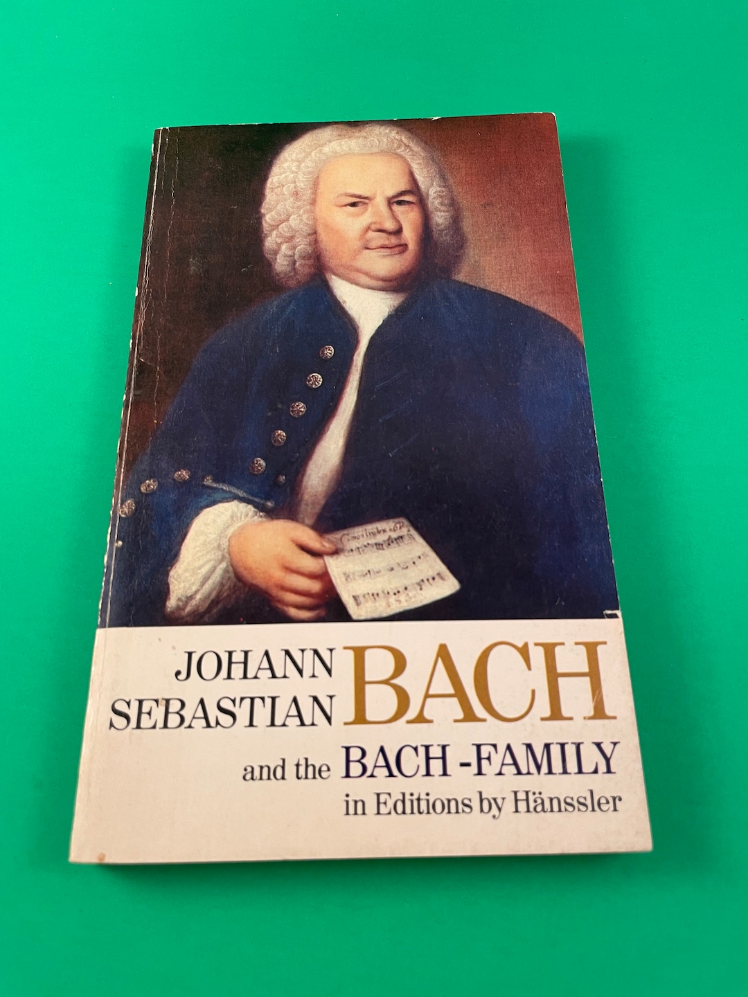 Johann Sebastian Bach and the Bach Family Hanssler 1981 Vintage ...