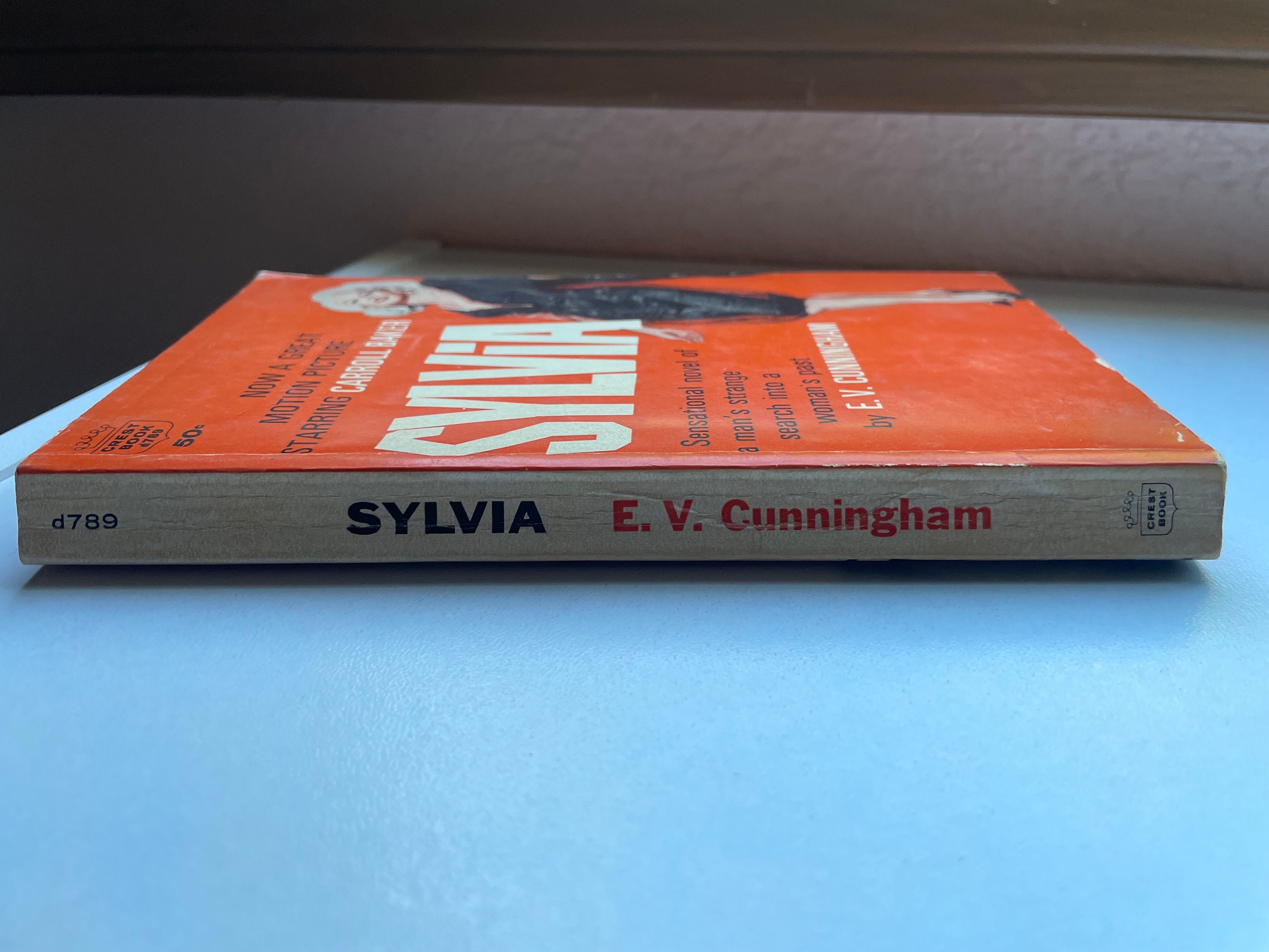Sylvia E.V. Cunningham Vintage Mystery 1960 Fawcett Crest Movie Tie-in ...