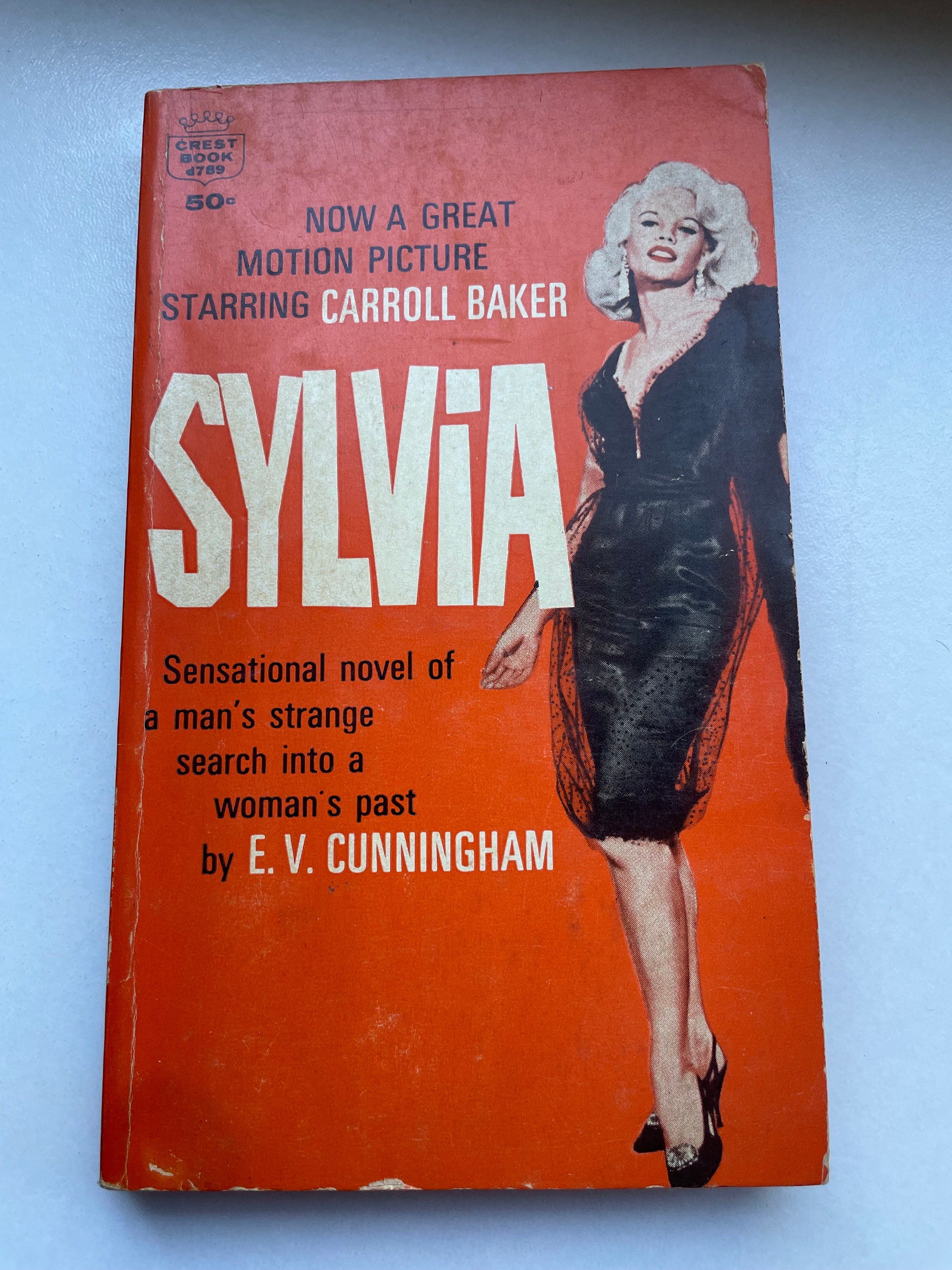Sylvia E.V. Cunningham Vintage Mystery 1960 Fawcett Crest Movie Tie-in ...