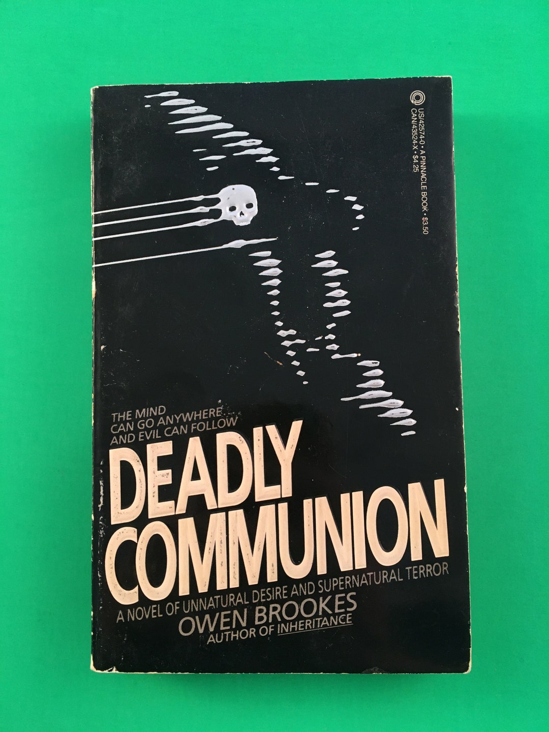 Deadly Communion by Owen Brookes Vintage 1984 Pinnacle Paperback Horror Thriller - Etsy