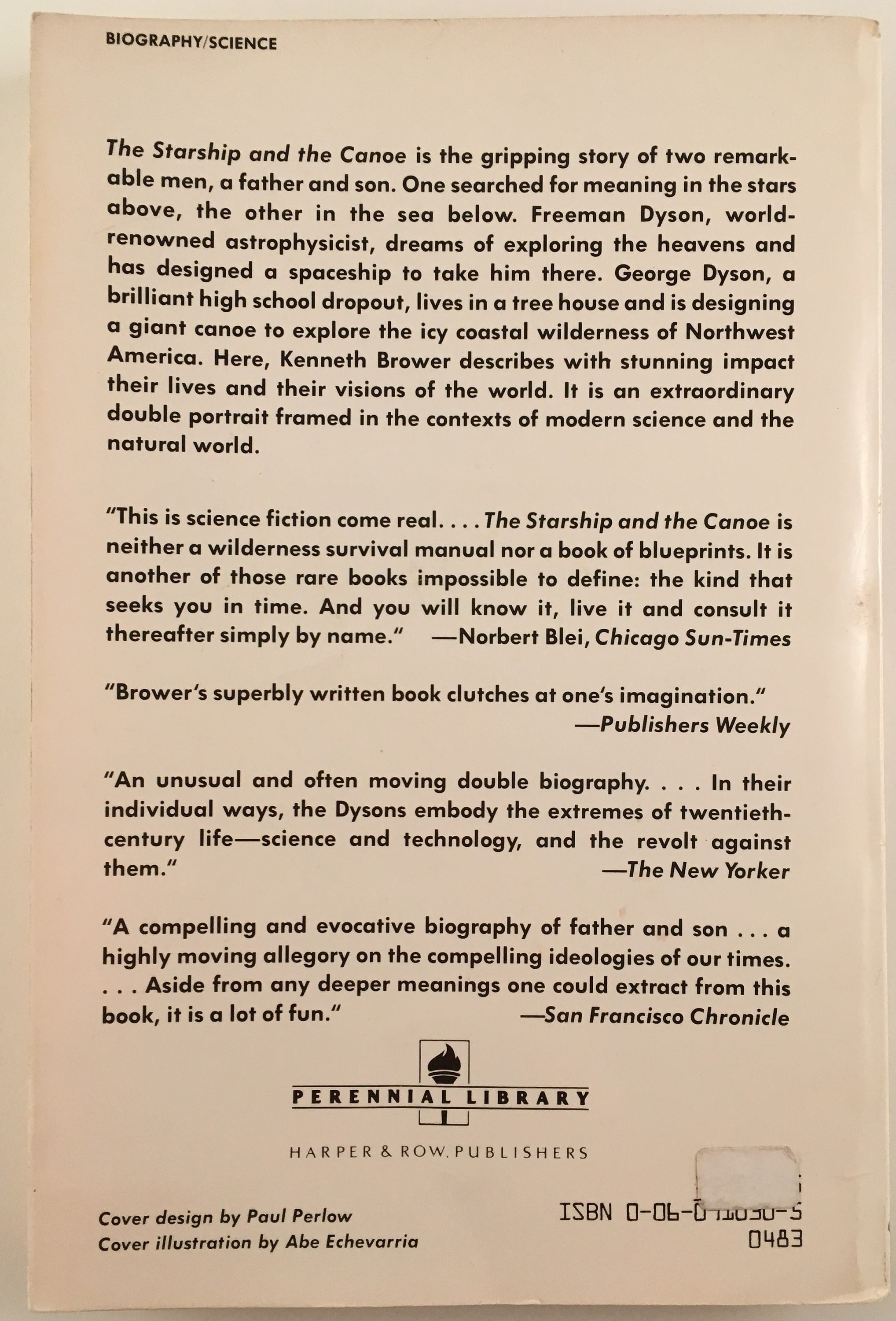 The Starship and the Canoe by Kenneth Brower TPB Paperback 1983 Vintage ...