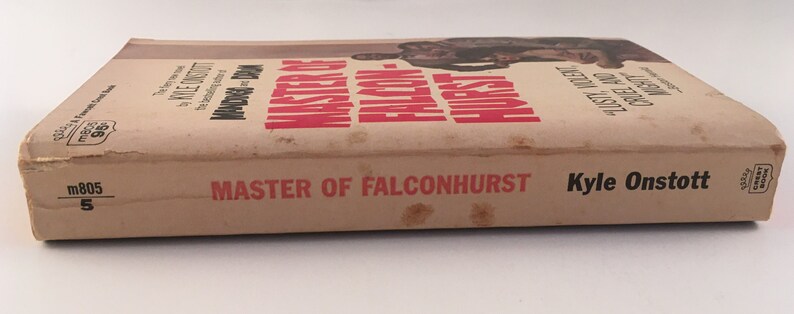 Master of Falconhurst by Kyle Onstott PB Paperback 1965 Vintage ...