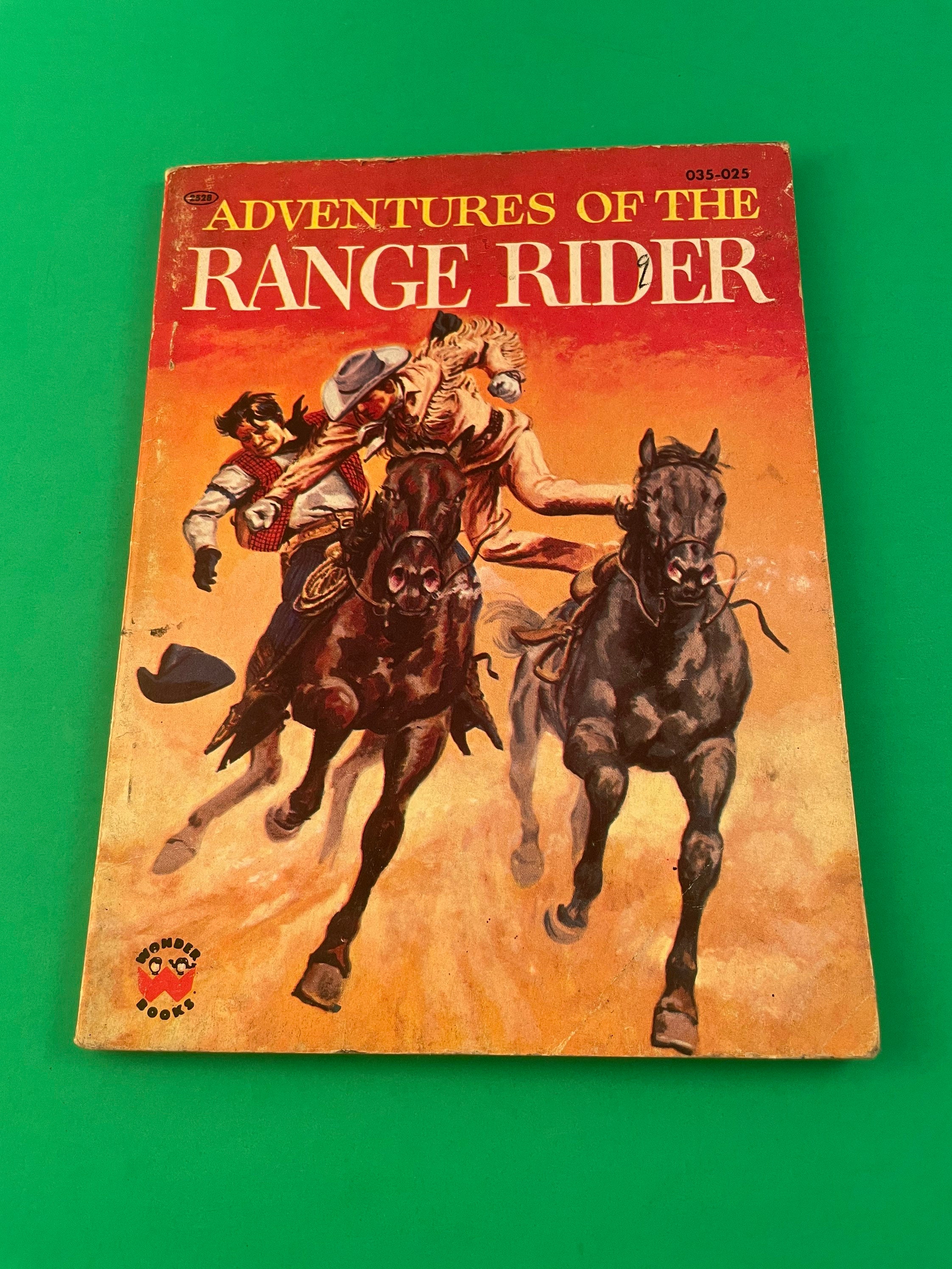 Adventures of the Range Rider Sutton Vintage 1956 Wonder Books ...
