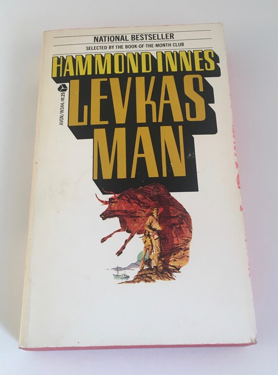 Levkas Man by Hammond Innes Vintage 1972 Paperback Avon - Etsy