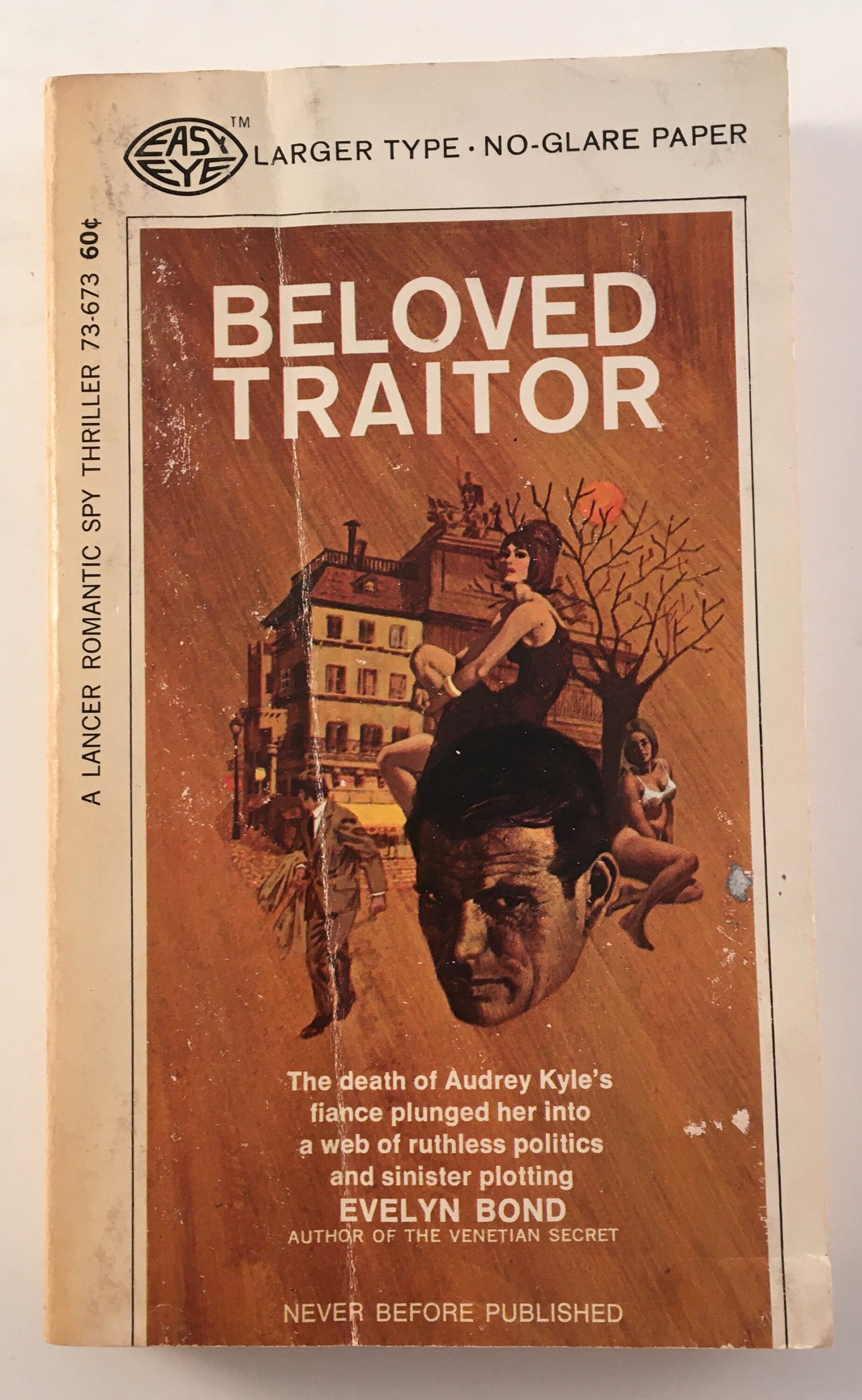 Beloved Traitor by Evelyn Bond PB Paperback 1967 Vintage Gothic Romance ...