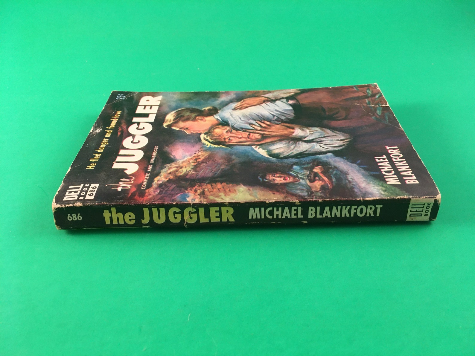 The Juggler by Michael Blankfort PB Paperback 1952 Vintage Crime ...