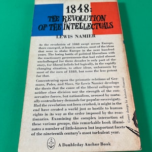 1848: the Revolution of the Intellectuals by Lewis Namier Vintage 1964 ...