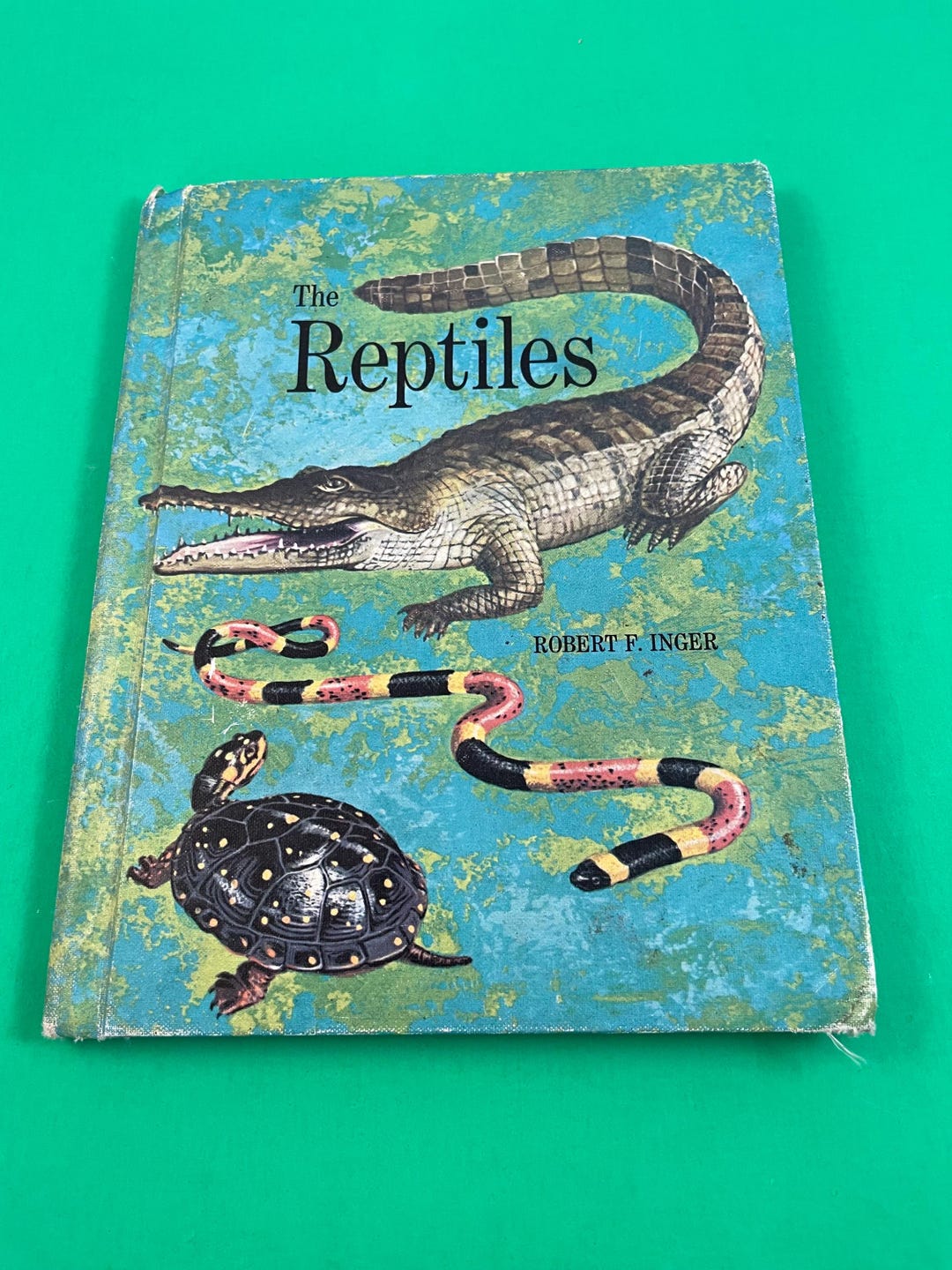The Reptiles by Robert F. Inger 1966 Follett Beginning Science Vintage ...