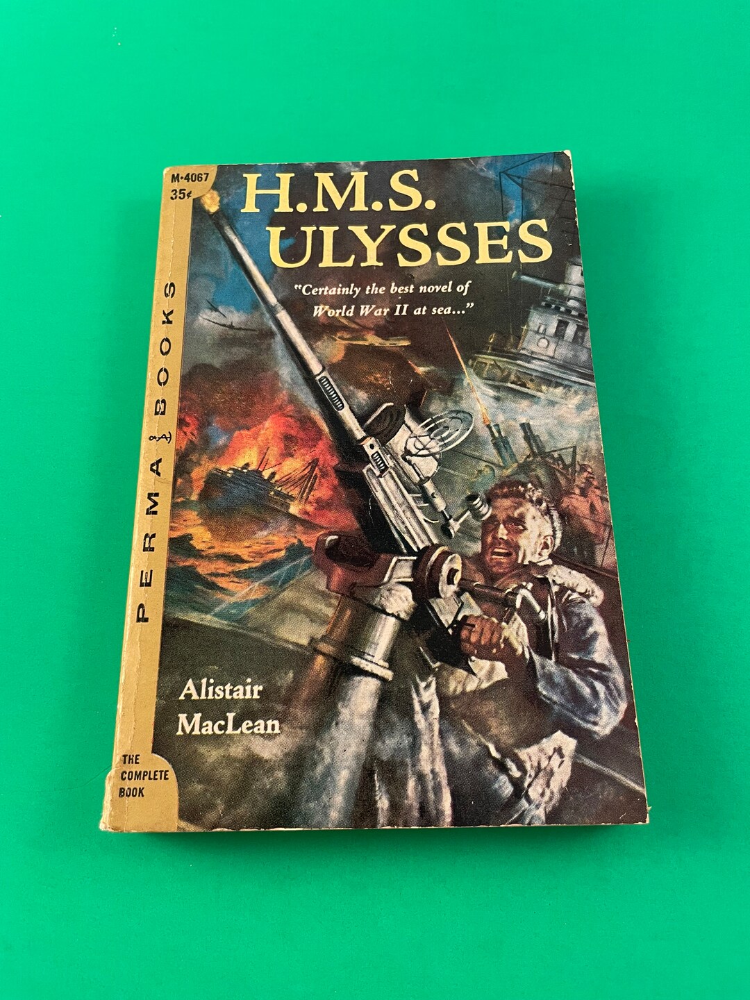 H.M.S. Ulysses by Alistair Maclean Vintage 1957 Permabook Paperback ...