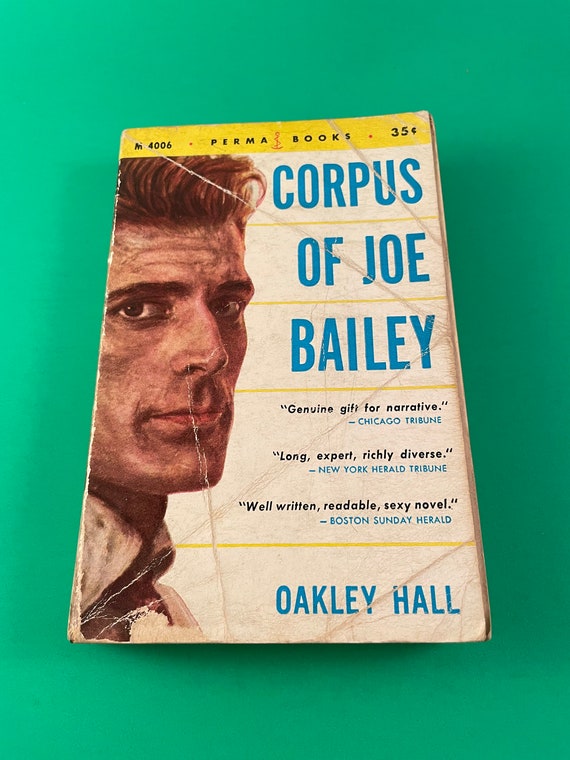 Corpus of Joe Bailey by Oakley Hall Vintage 1955 Permabook - Etsy