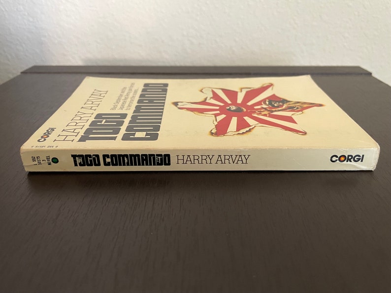 Togo Commando by Harry Arvay Vintage 1976 Corgi Paperback Espionage HTF ...