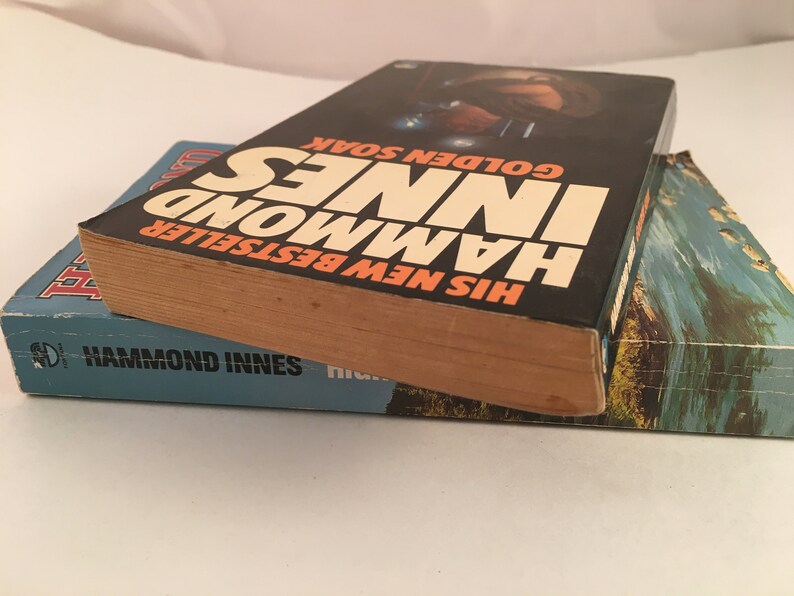 Hammond Innes Lot 4 Medusa Solomons High Golden Soak Vintage - Etsy