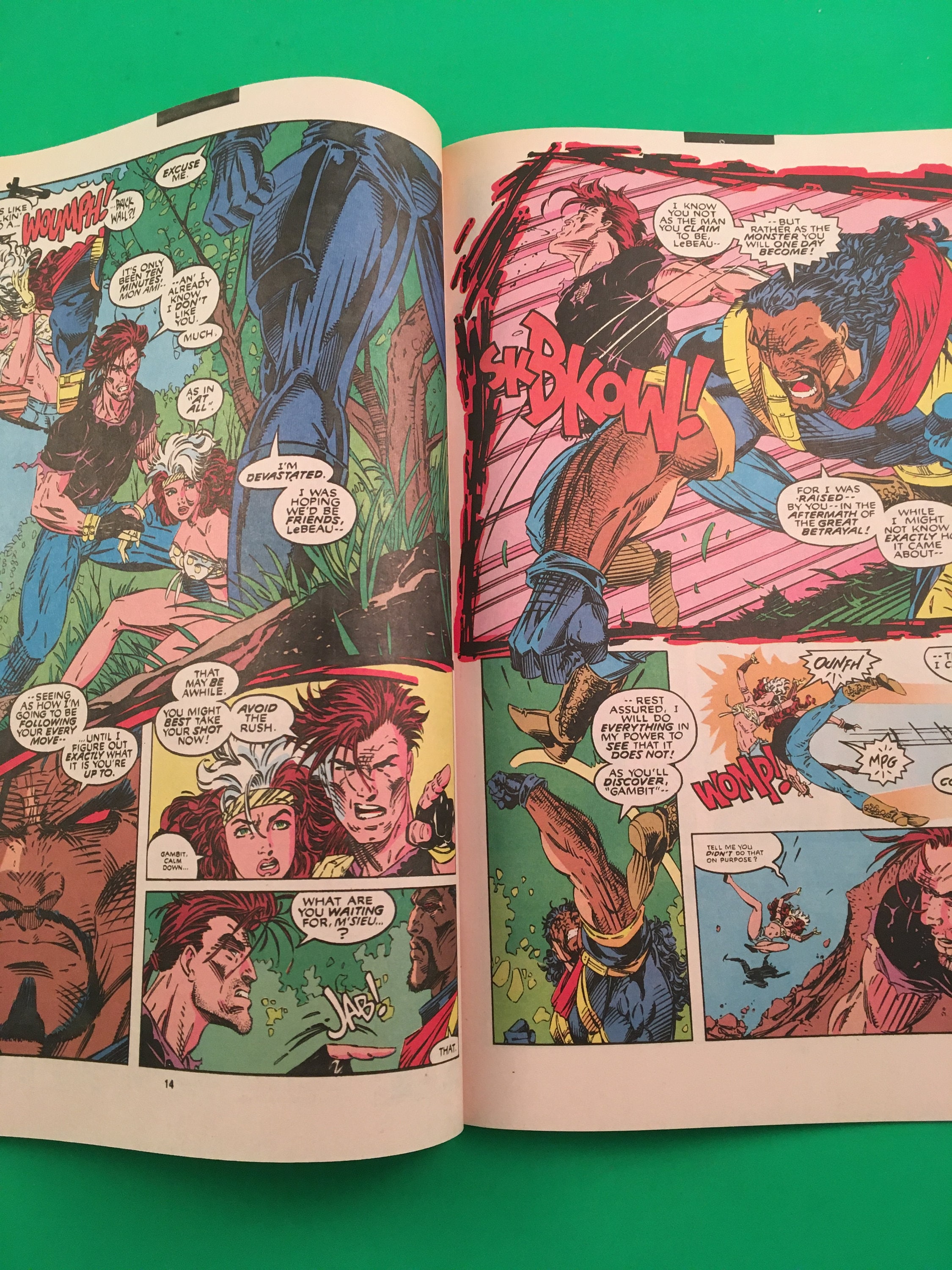 X-men Issue 8 1992 Vintage Marvel Comics Bishop Ghost Rider X-men Issue 8 1992 Vintage Marvel Comics Bishop Ghost Rider