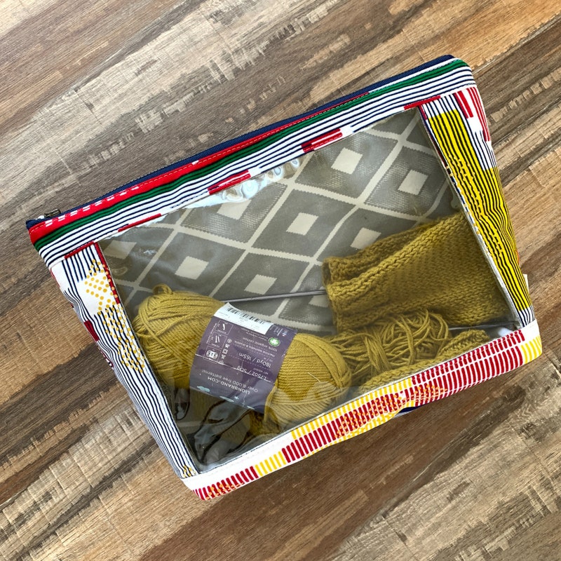 Vinyl Project Bag - Etsy