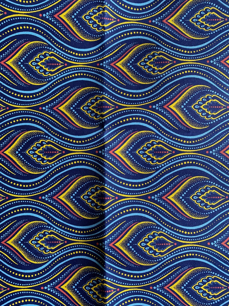 Letoitse Leteise Leteisi African dress fabric 3 Cats Tswana | Etsy