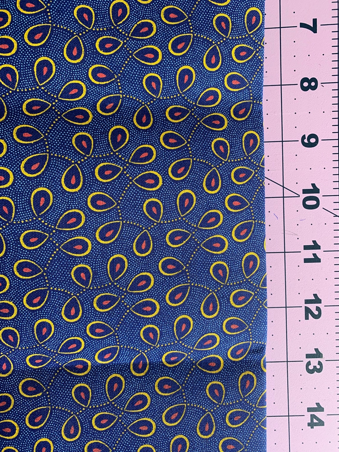 Blue Shweshwe Fabric South African Shweshwe per Yard African - Etsy