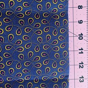 Blue Shweshwe Fabric, South African Shweshwe per Yard, African Quilting ...