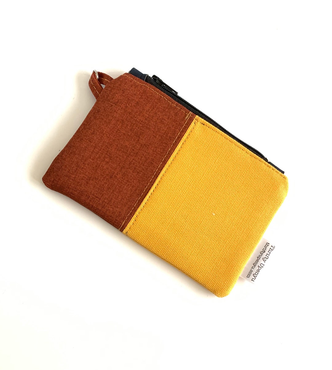 Yellow Coin Purse, African Fabric Small Coin Purse, Coin Purse for Men ...