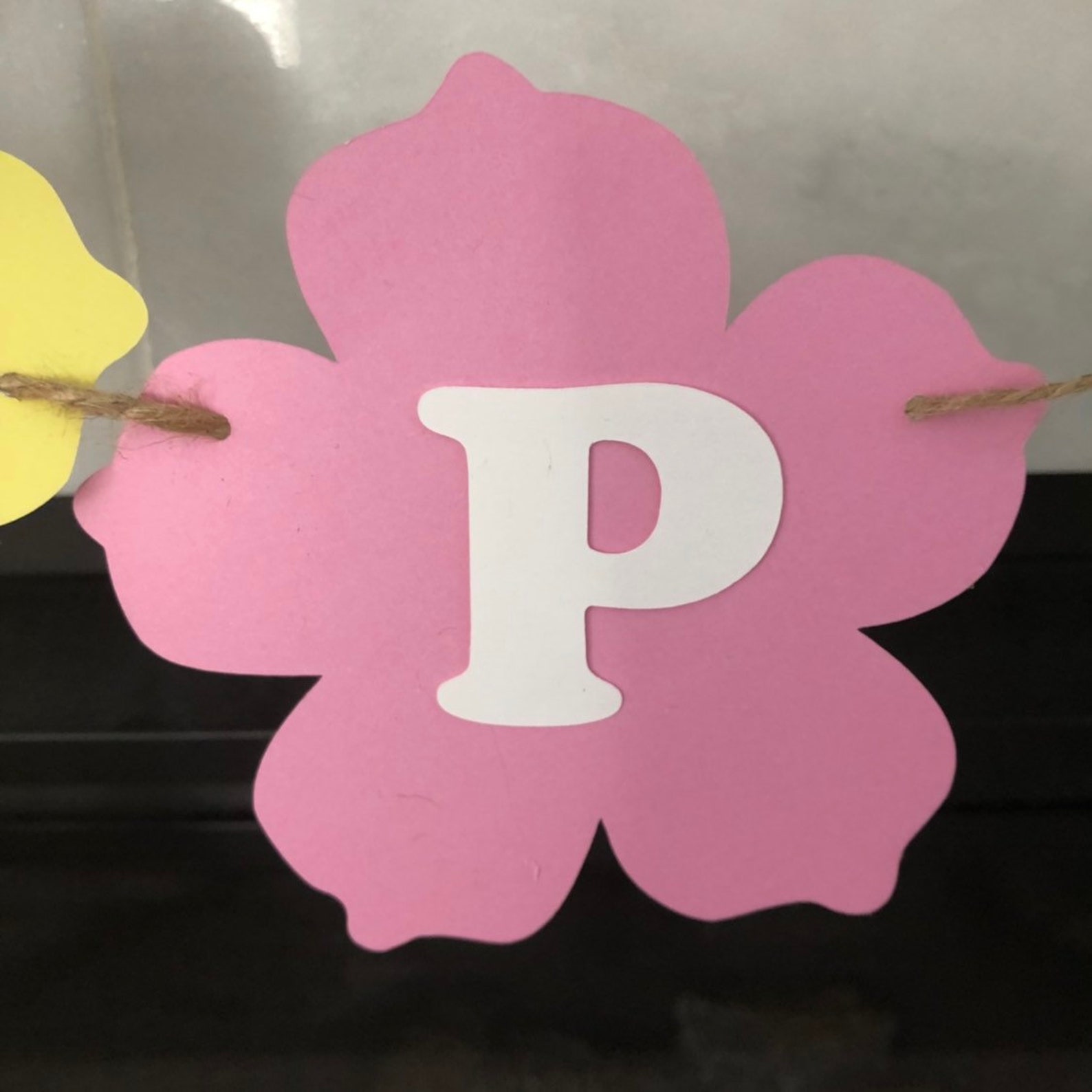 Colorful happy birthday banner flower birthday banner flower | Etsy