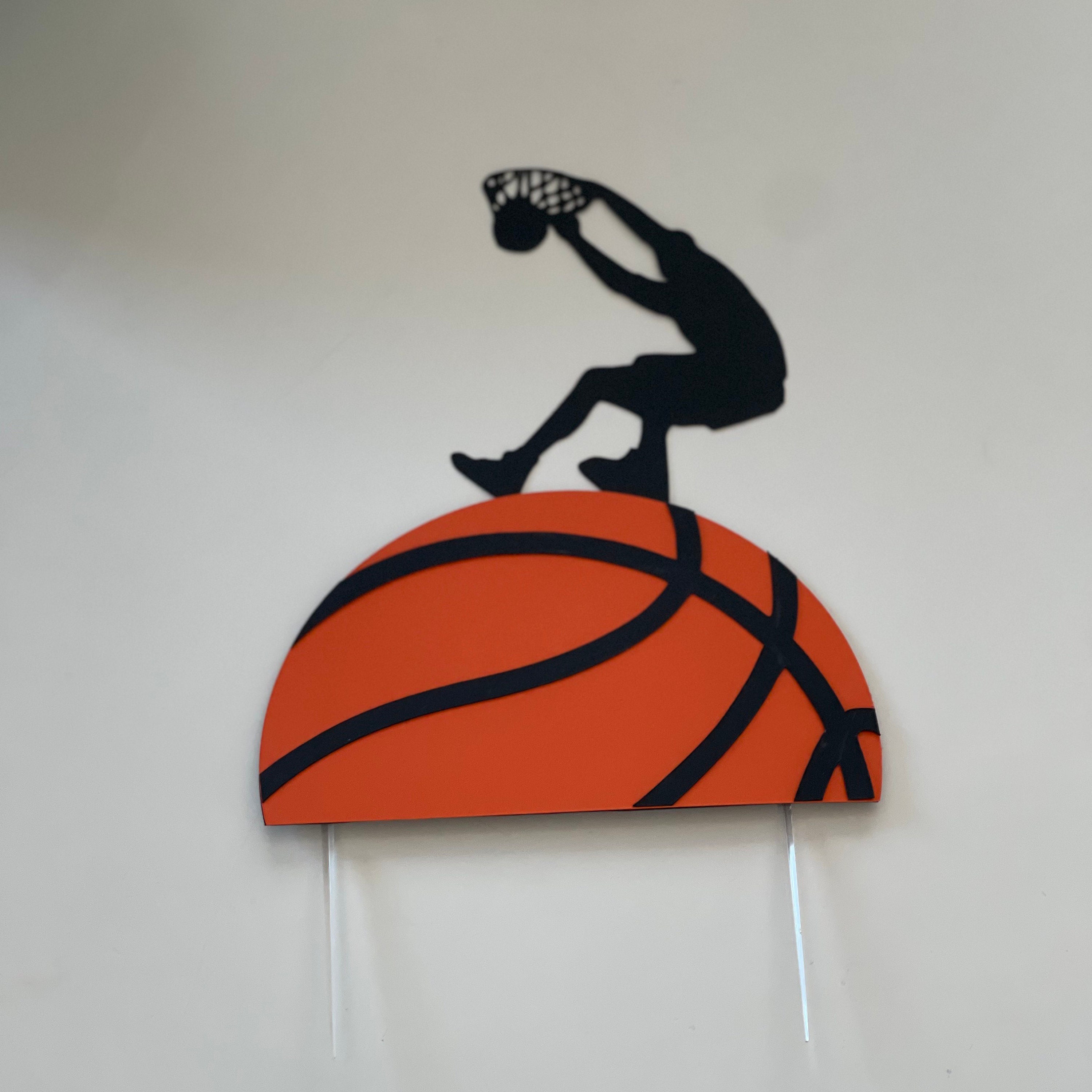 Basketball cake topper basketball topper basketball player | Etsy