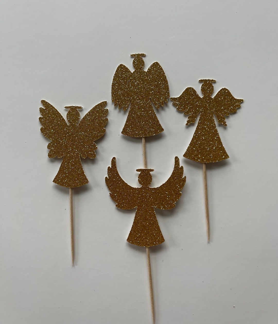 Angel Cupcake Toppers, Baby Angel Cupcake Toppers, Angel Toppers, Angel ...