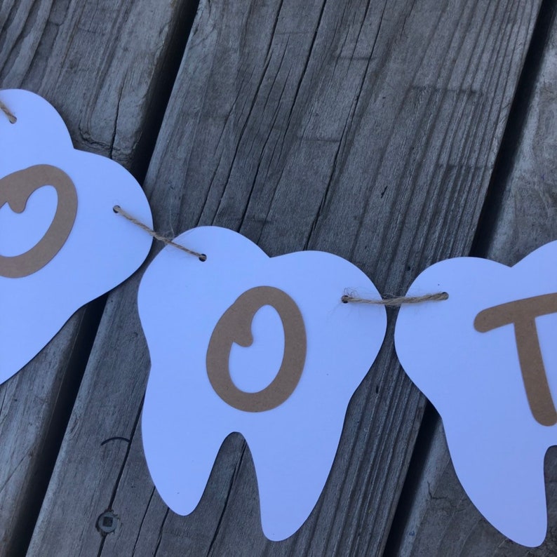 First tooth banner Teething party banner teething banner | Etsy