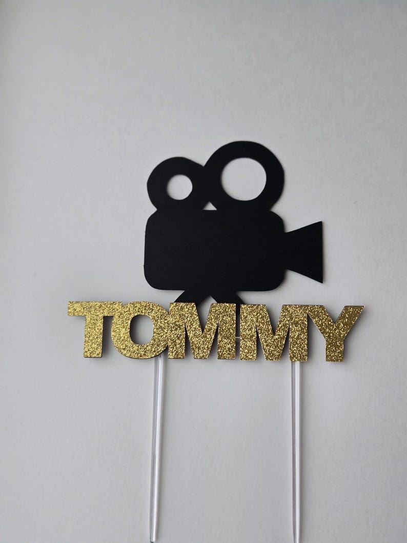 Videographer Cake Topper, Video Cake Topper, Director Cake Topper ...