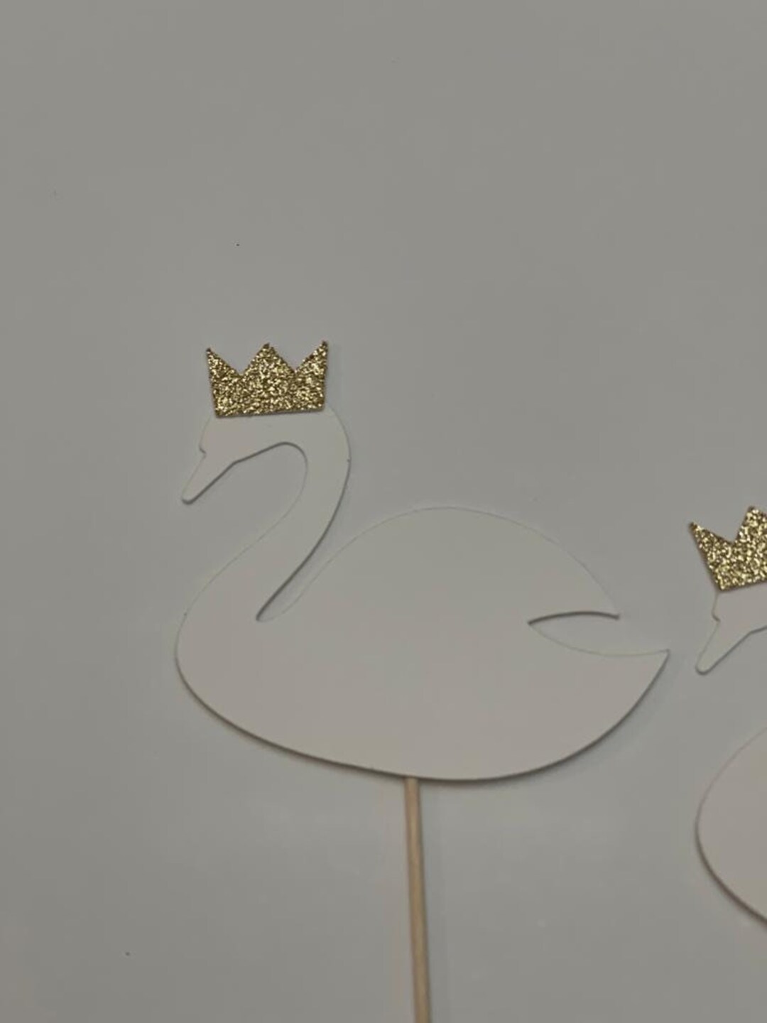 Swan Cupcake Toppers, Swan Cupcake Topper, Swan Cake Toppers, Swan Cake ...