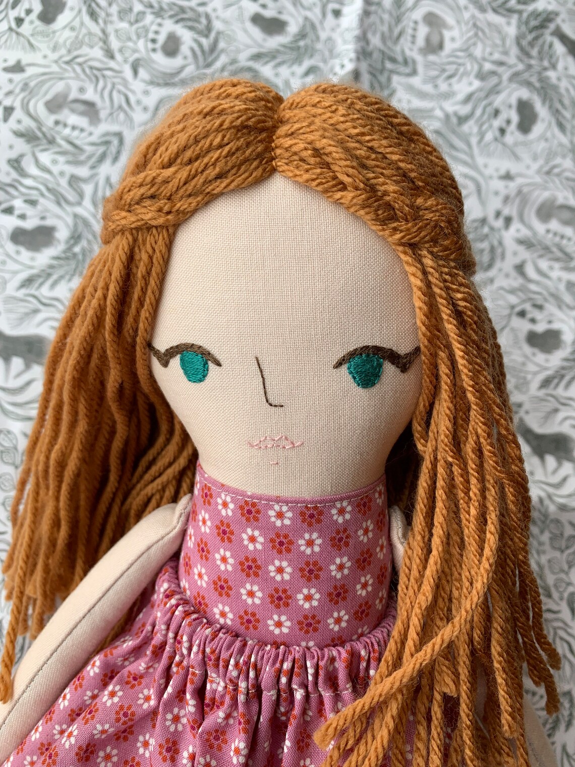 Handmade Cloth Doll, Fabric Doll, Ragdoll, Heirloom Doll - Etsy