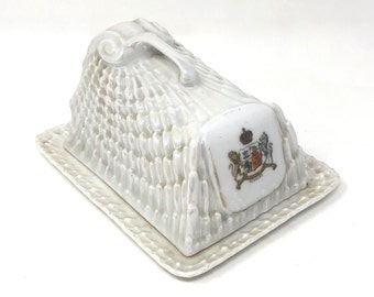 Antique Covered Cheese Dish | Etsy