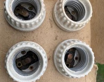 Porcelain Light Sockets - Etsy